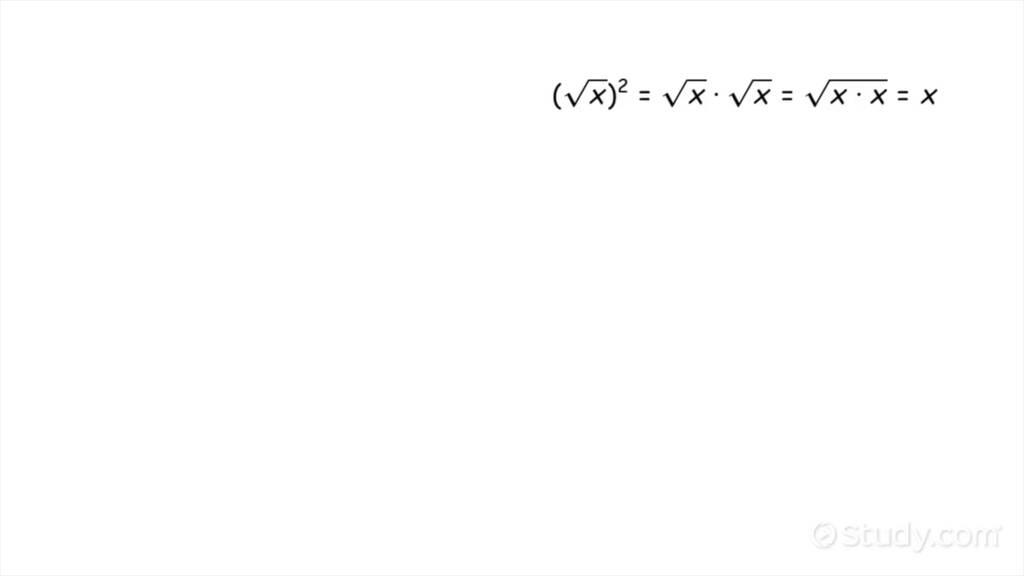 How to Solve a Radical Equation with Two Radicals that Simplifies to a ...