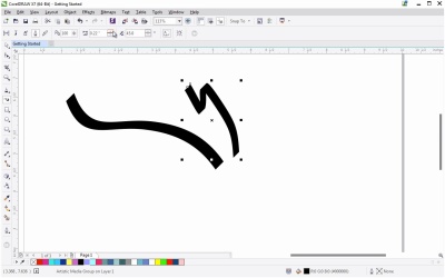 Getting Started With CorelDRAW - Artistic Media Tool