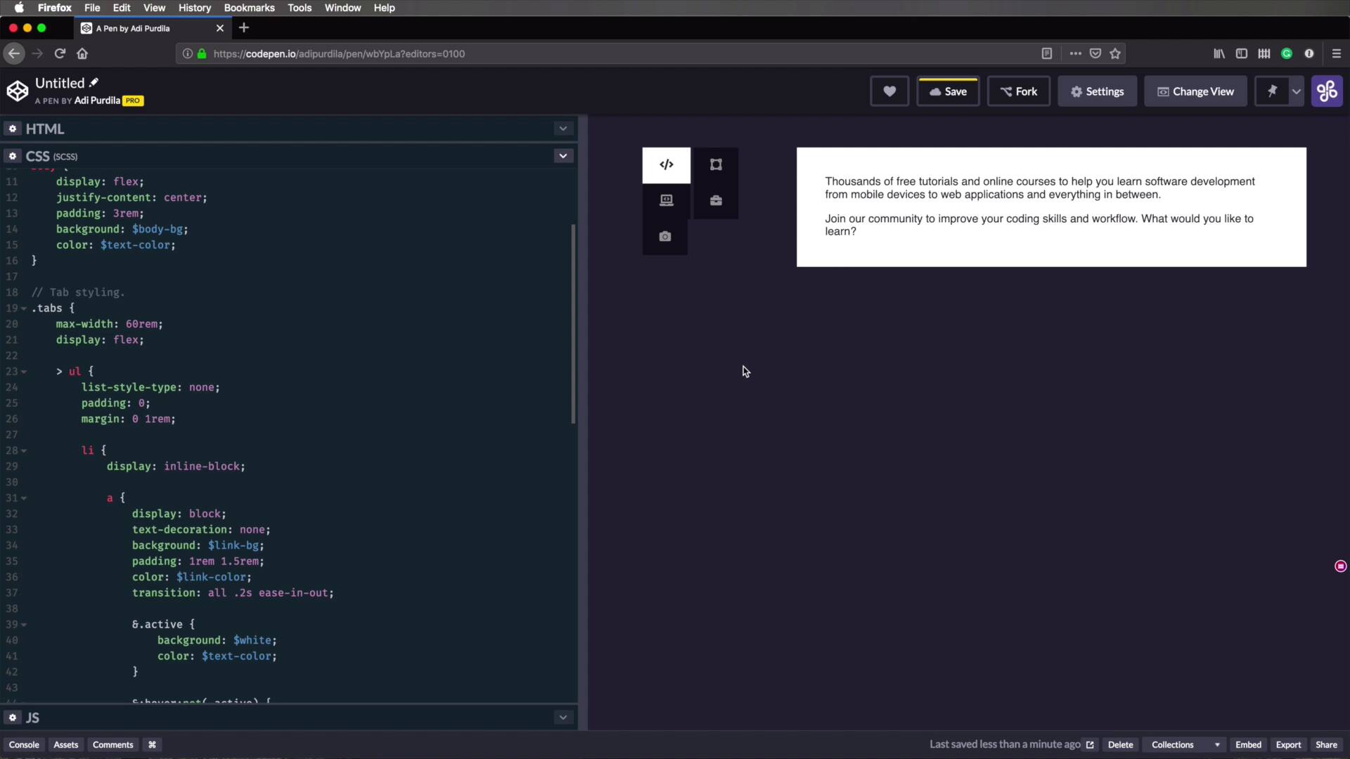 UI Design: A Practical Guide to Tabs - Working With Vertical Tabs