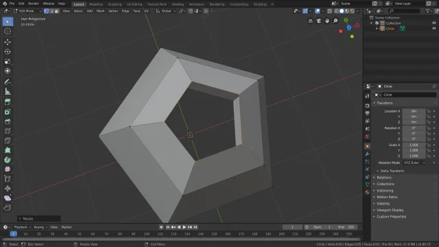 Mesh Modeling Exercise - CG Cookie