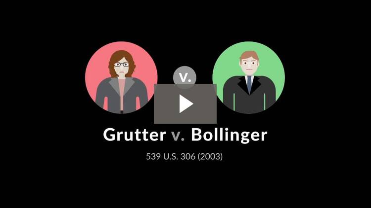 Grutter v. Bollinger - Case Brief - Quimbee