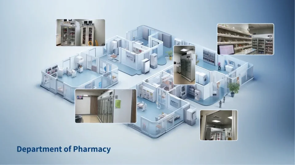 Pharmaceutical Cold Chain Management: TREK-120 LoRa Temperature & Humidity Sensor, Advantech ...