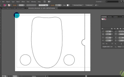Advanced Print Design - Drawing the Shape