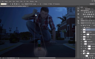 Using Light and Shadow in Photo Manipulation - Cast Shadows