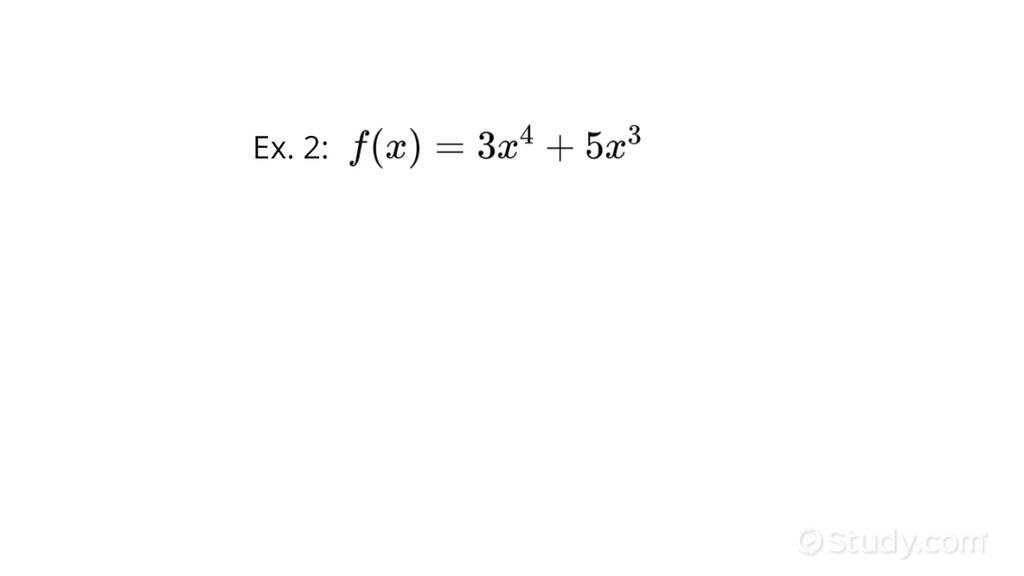 How to Determine if a Function is Even | Algebra | Study.com