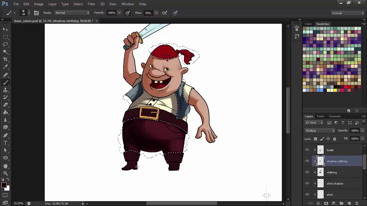 Illustrating Personality in Character Design - Light, Shadow, and Texture