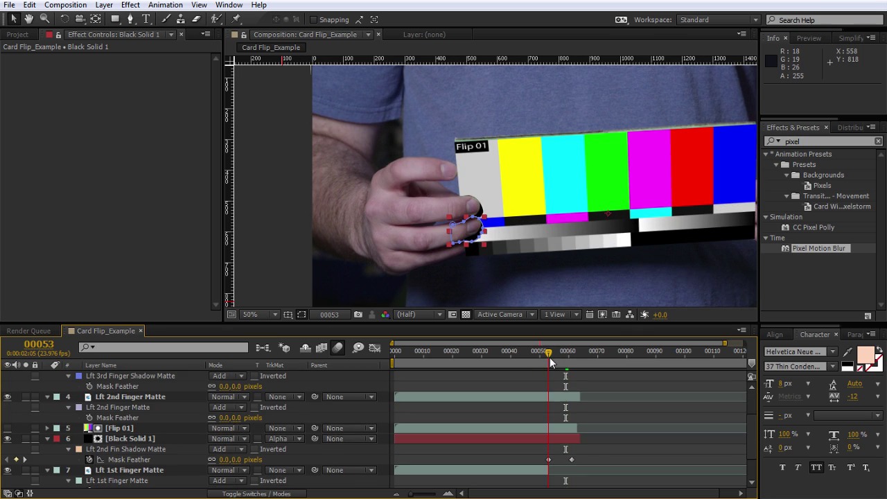 Introduction to Motion Tracking - More Rotoscoping in Mocha