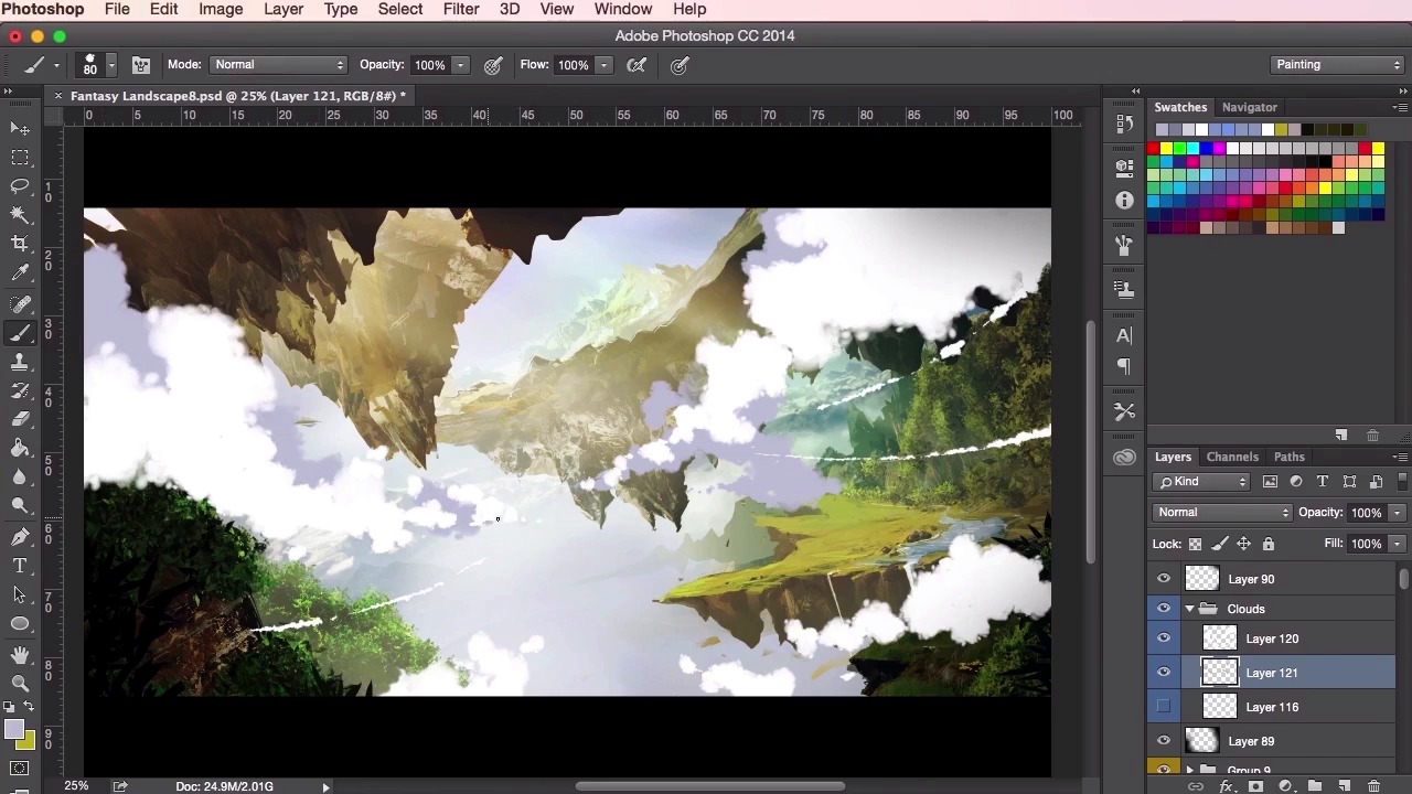 Environment Concept Art for Games - Clouds