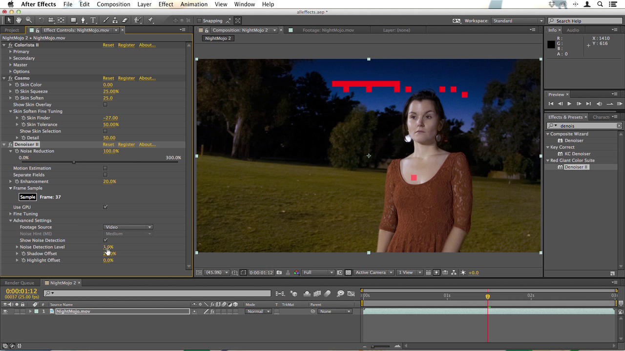 Grade, Correct and Finish with Color Suite - Combining the Filters