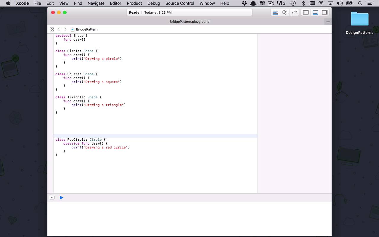 Swift Design Patterns - Bridge