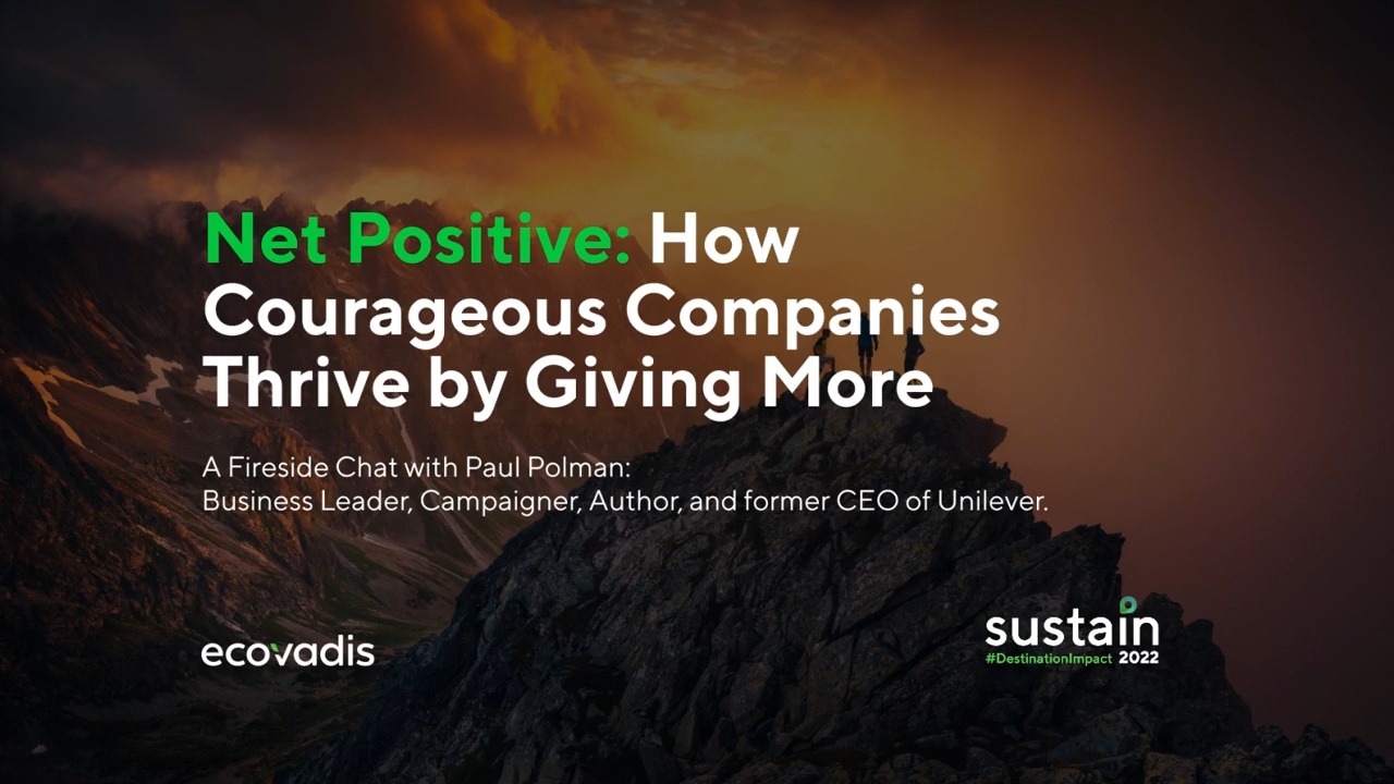 Net Positive: How Courageous Companies Thrive by Giving More