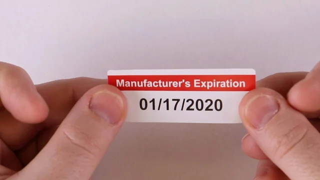 Date Labels - Print Your Own Expiration or Sequential Date Labels