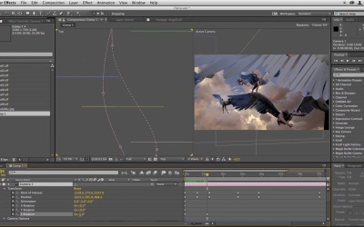 Camera Flythrough In After Effects - Improving Flow and Rotation