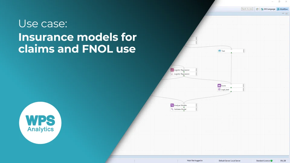 WPS Analytics use case: Insurance models for claims and FNOL use ...