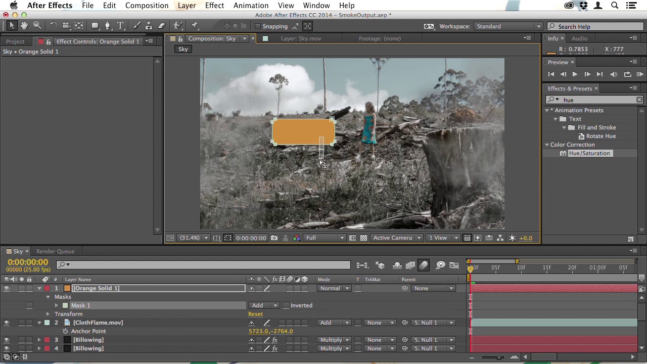Smoke, Fire and Explosions in Adobe After Effects - Completing Shots ...