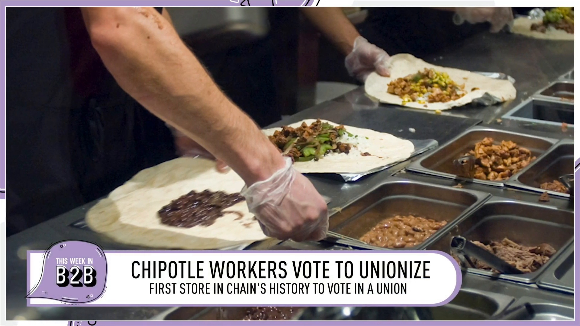 VIDEO: On Marketscale B2B Discussing Chipotle Union Organizing : Shaun ...