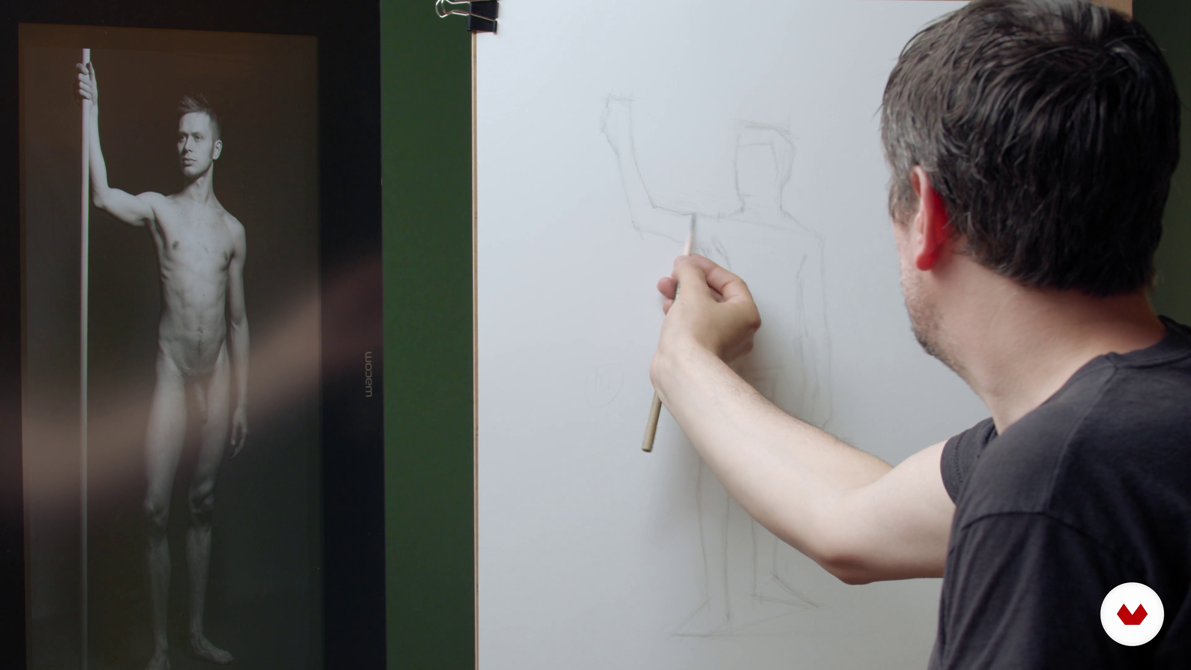 El Encaje Del Dibujo 3 Dibujo Realista De La Figura Humana Diego