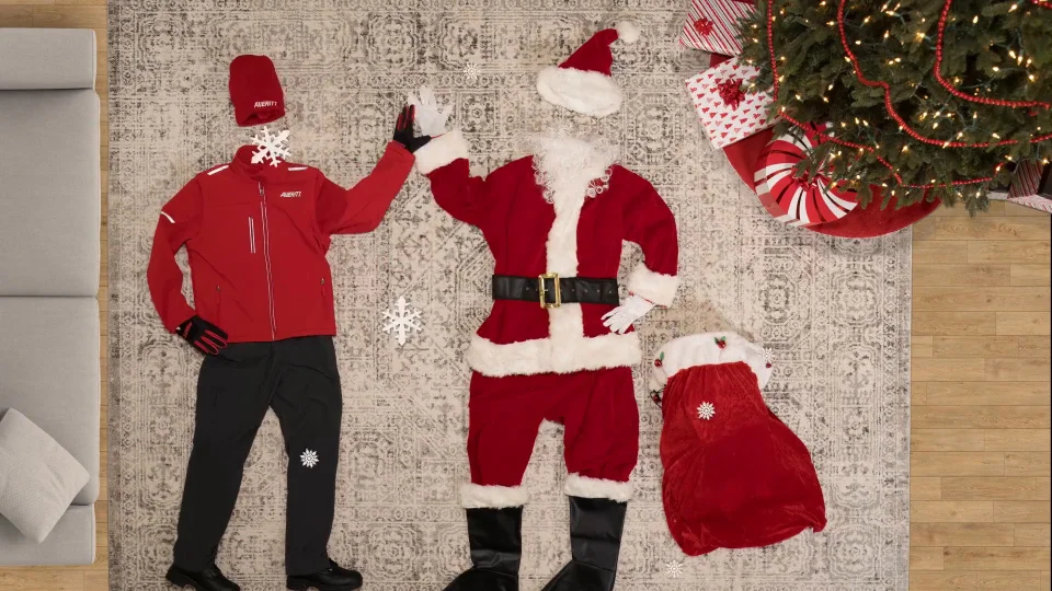 Averitt and Santa: No Stopping Christmas!