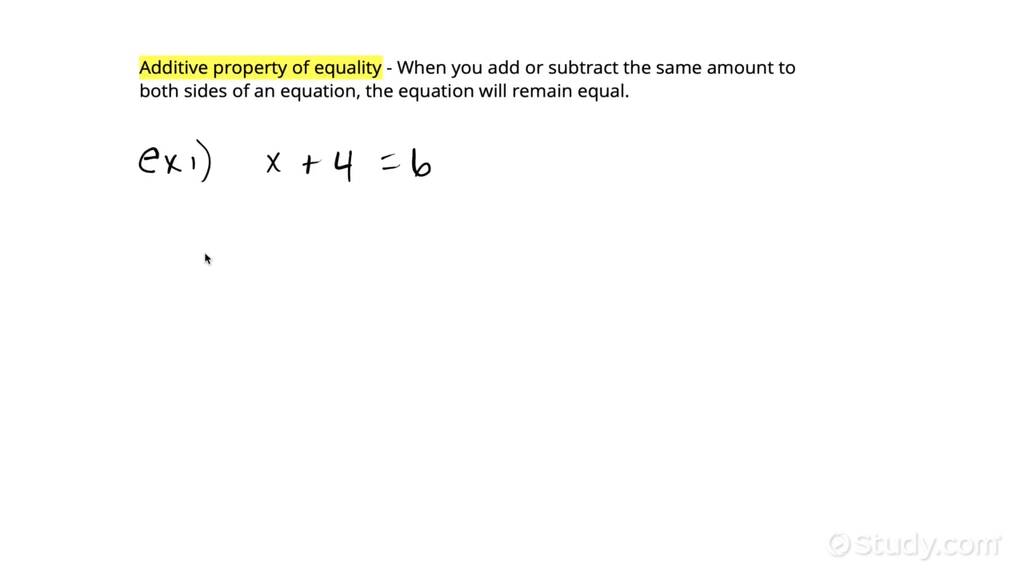 using-the-additive-property-of-equality-with-whole-numbers-algebra