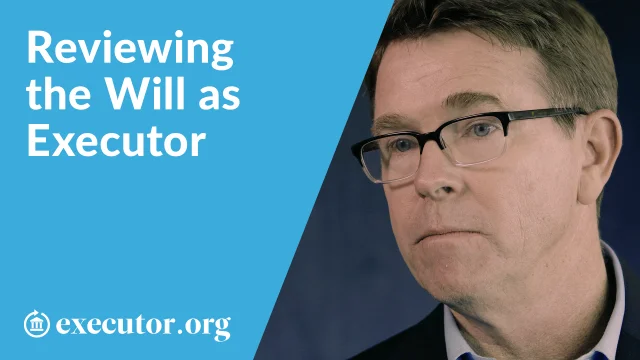 Read and Fully Understand the Will - executor.org