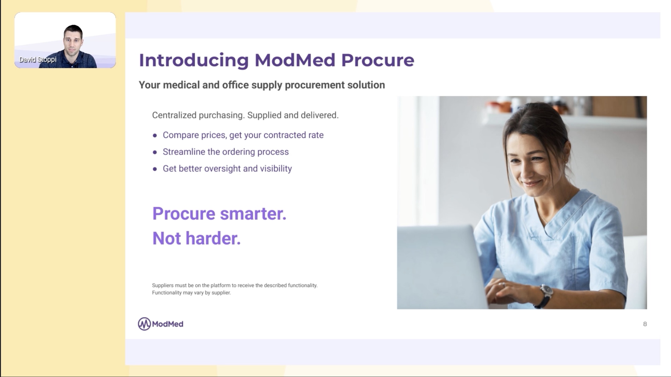 Get Streamlined, Centralized Purchasing for Your Practice