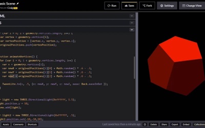 Three.js: Beyond the Basics - Modifying Vertices