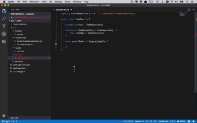 Code a REST API With Koa and TypeScript - Creating the Task Service