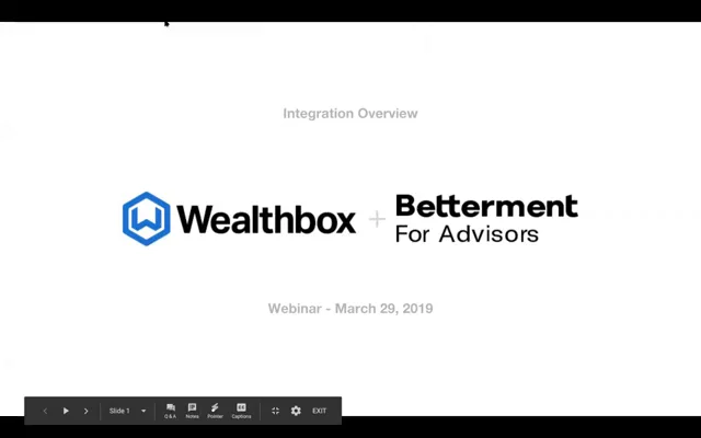 New Integration: Wealthbox + Betterment for Advisors | Wealthbox CRM