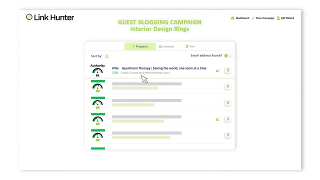 LinkHunter – The Fastest & Easiest Way to Build Links