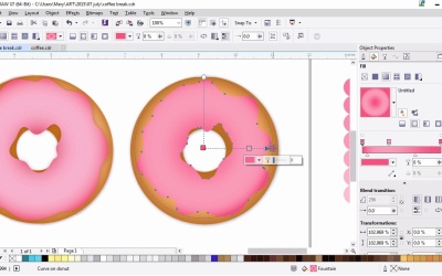 Advanced Techniques in CorelDRAW - Rendering the Frosting