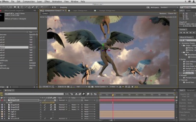 Camera Flythrough In After Effects - Creating A Sense of Rush