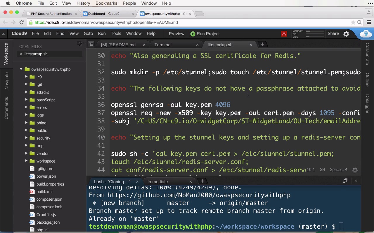 Php Owasp Security Development Environment Setup