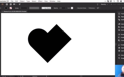 10 Essential Design Tips in Adobe Illustrator - Drawing a Heart