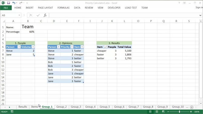 Priority Calculator