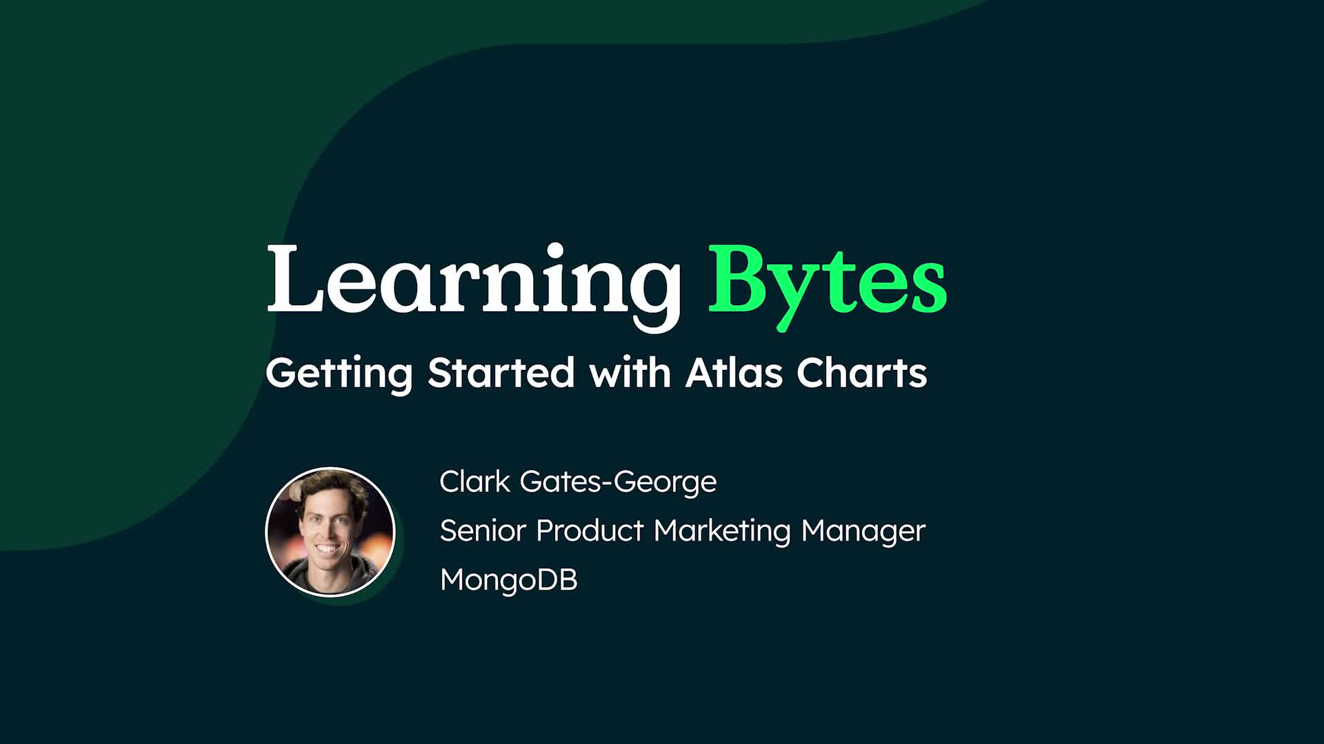 Getting Started with Atlas Charts - Learn | MongoDB Getting Started with Atlas Charts - Learn | MongoDB