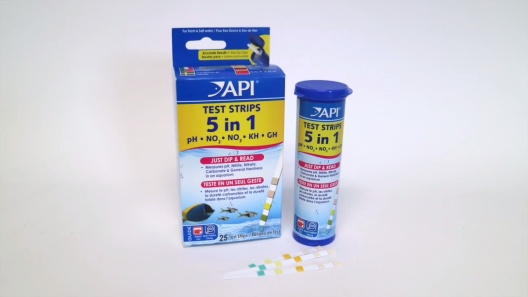 API 5 in 1 Freshwater & Saltwater Aquarium Test Strips, 4 count - Chewy.com