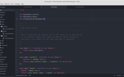 Get Started With Lumen - Navigation and Forms