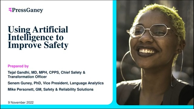 High Reliability Learning Series Using Artificial Intelligence to ...