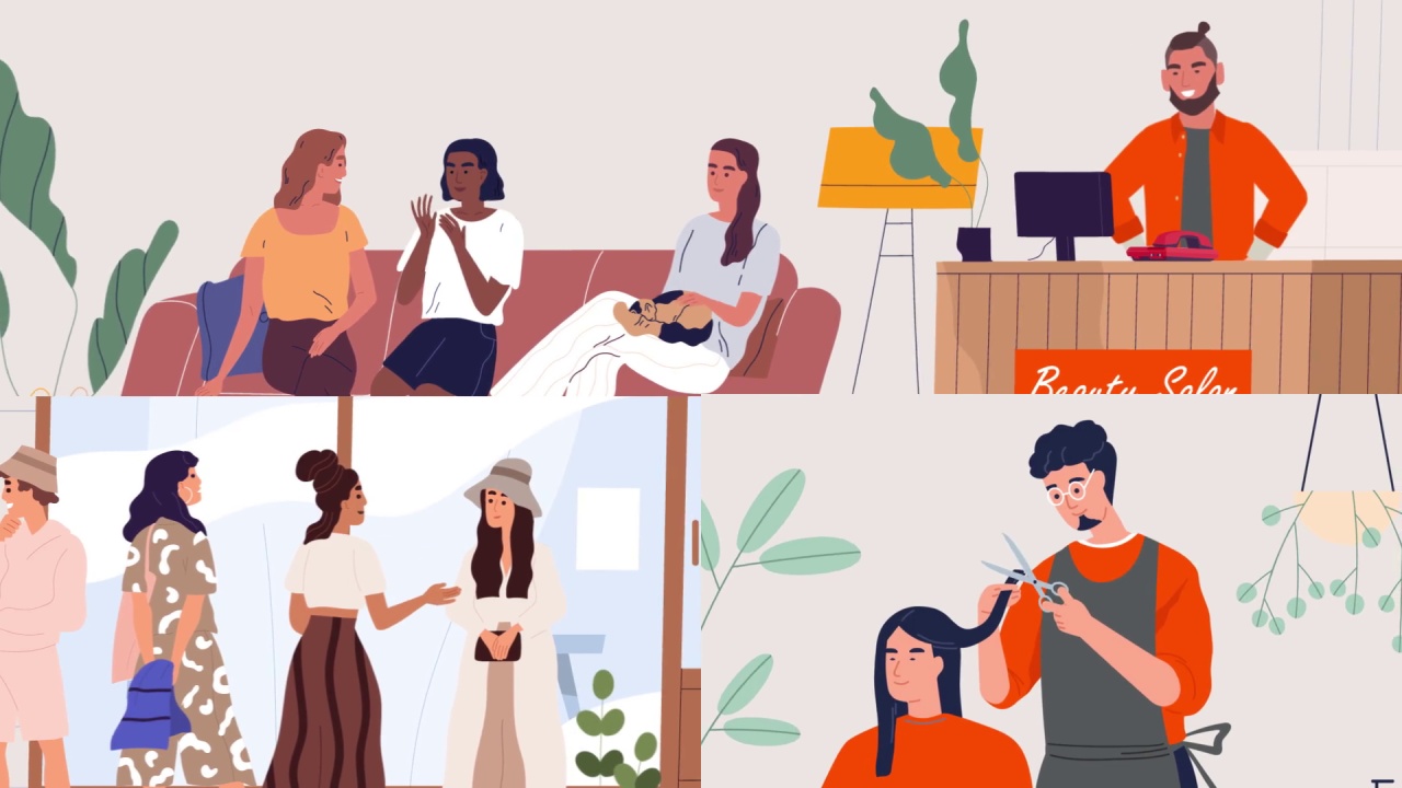 Bookedin explainer video | Sharp Eye Animation Portfolio