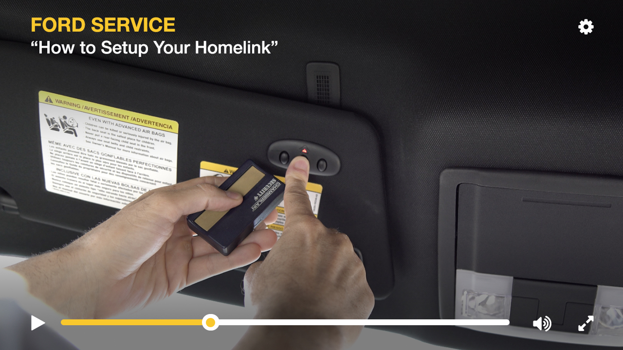 Learn How to Program Your Ford Homelink System | Athens Ford