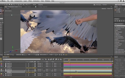 Camera Flythrough In After Effects - Animating The Elements