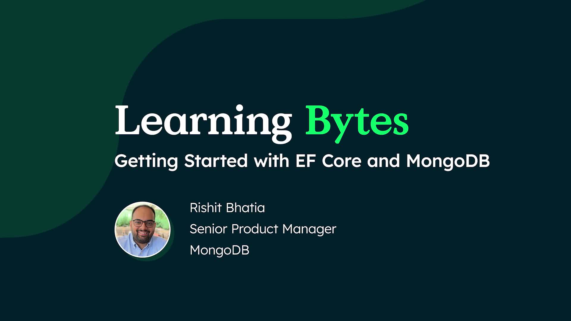 Getting Started with EF Core and MongoDB - Learn | MongoDB Getting Started with EF Core and MongoDB - Learn | MongoDB