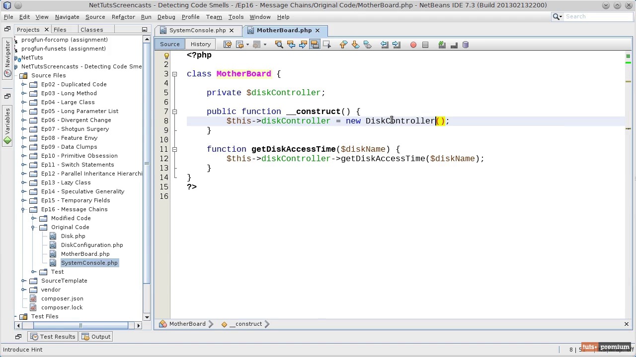 Detecting Code Smells - Message Chains