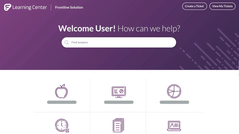 Welcome to the Learning Center – Frontline Education