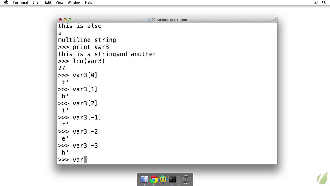 Getting Started with Python - Data Types