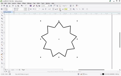 Getting Started With CorelDRAW - Shape Tools