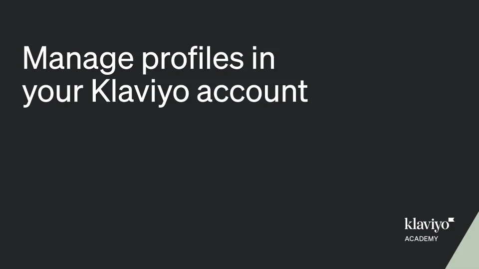 Understanding active profile management in Klaviyo | Klaviyo Help Center