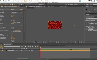 Smoke, Fire and Explosions in Adobe After Effects - Explosive Fire
