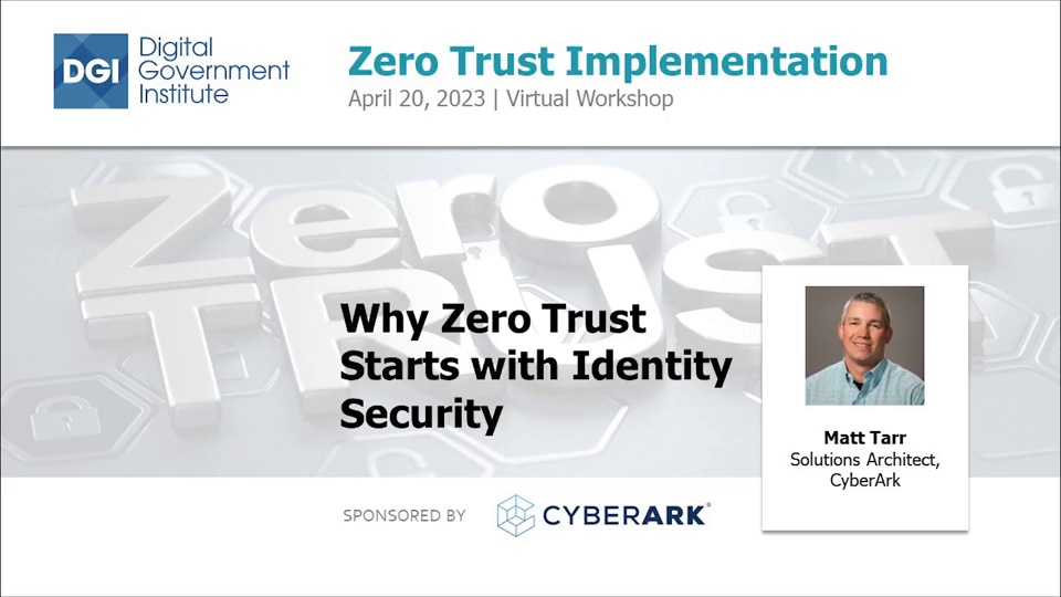ZT Fundamentals: Why Zero Trust Starts with Identity Security