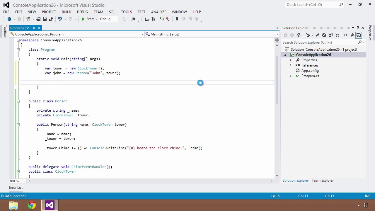 Advanced C# - Events